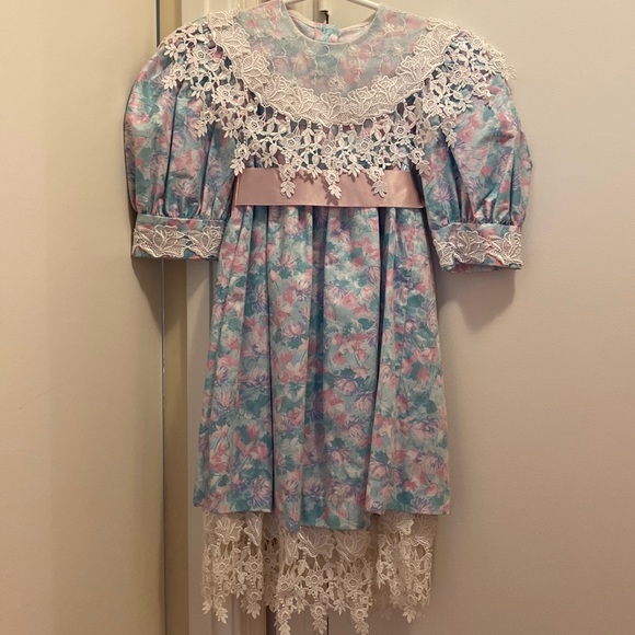Sarah Kent | Dresses | Vintage Sarah Kent Lace Collar Dress | Poshmark